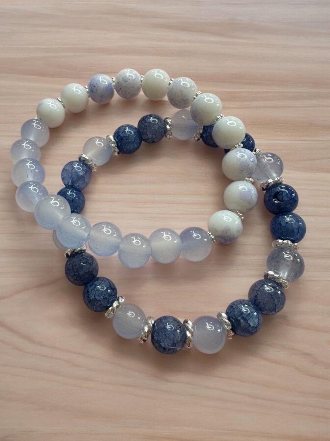 Beaded Glass Bracelets,jangles,beads,colorful,custom,braclets Made by ...