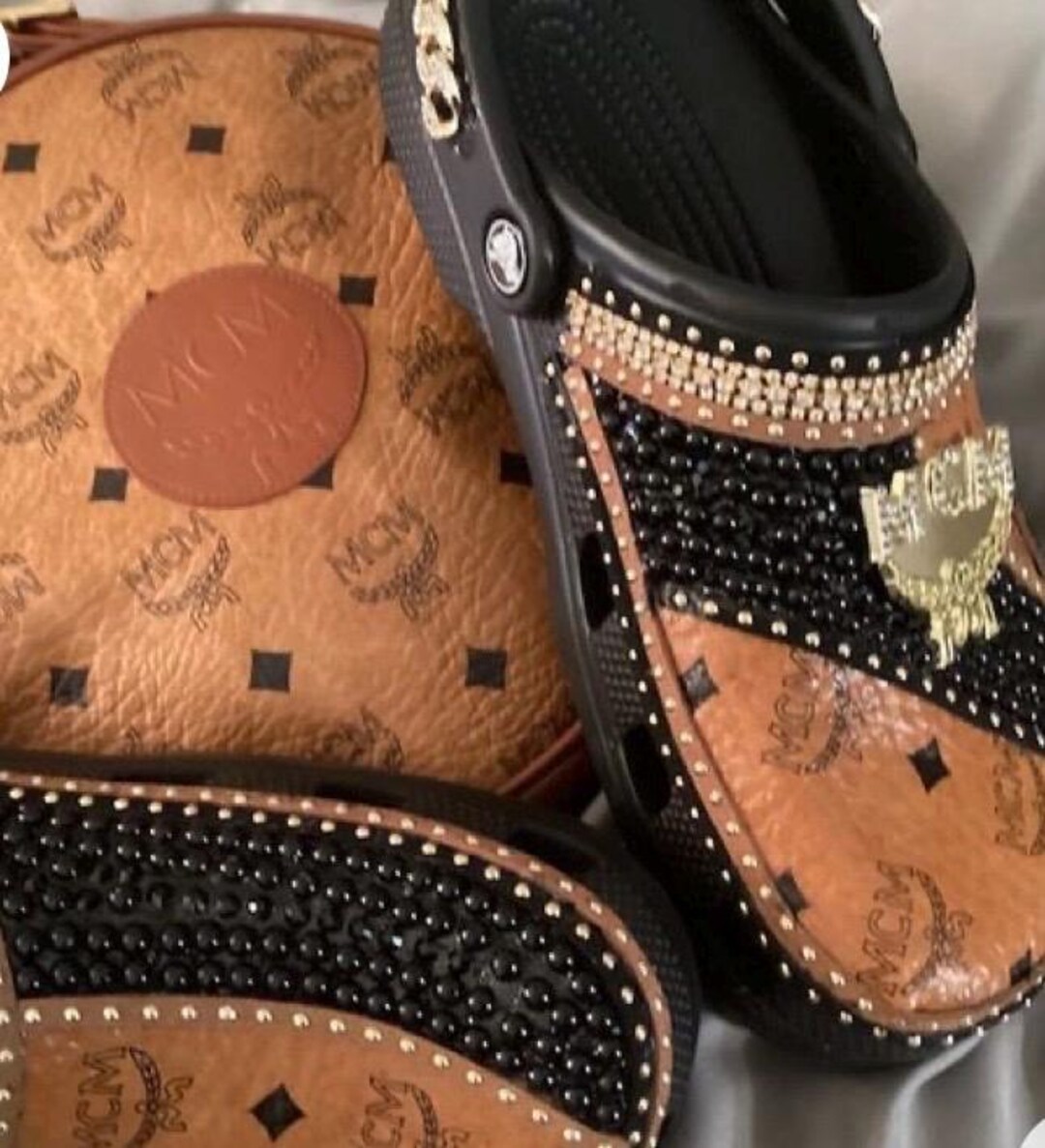 Blinged Out Crocs Princess Crocs Doll Crocs Bedazzled Crocs-stitch ...