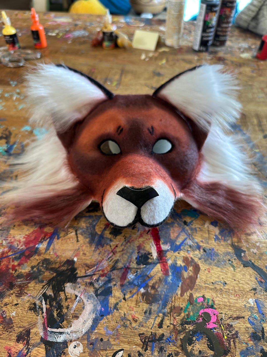Foxxy Realistic Fox Mask. Made With Care and Love. Free Shipping!! - Etsy