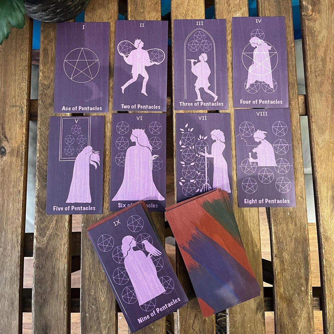 Abstract Tarot Cards, 78 Card Tarot Deck, Designed Tarot Deck, Tarot ...