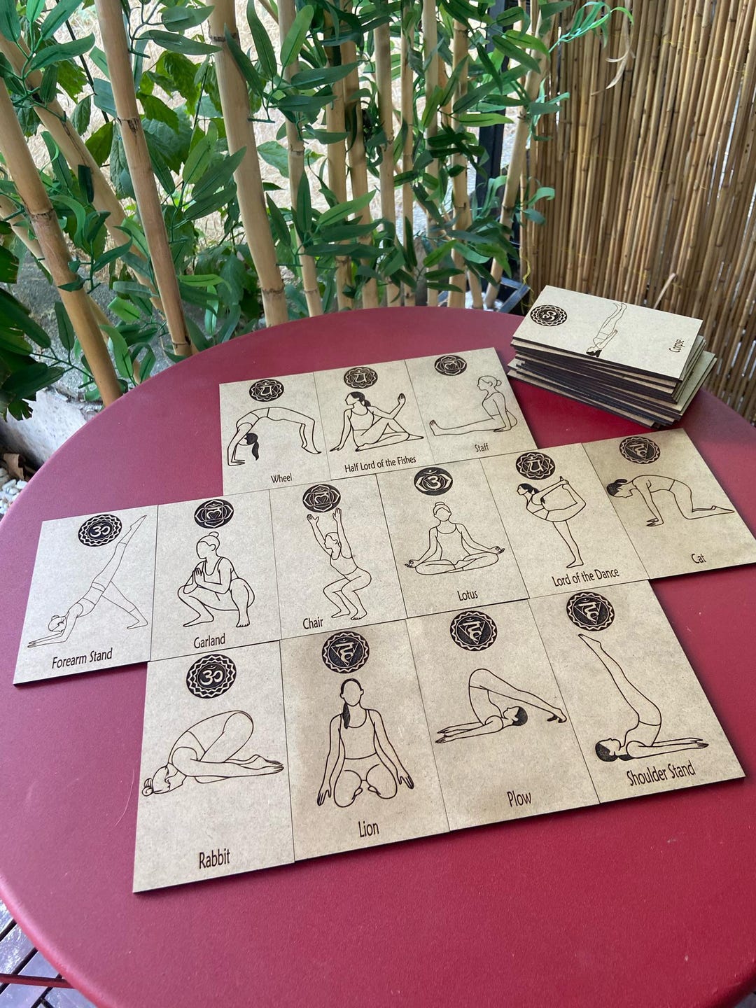 Chakra Yoga Poses Card Deck: Meditation, Mindfulness, Energy Healing - Etsy