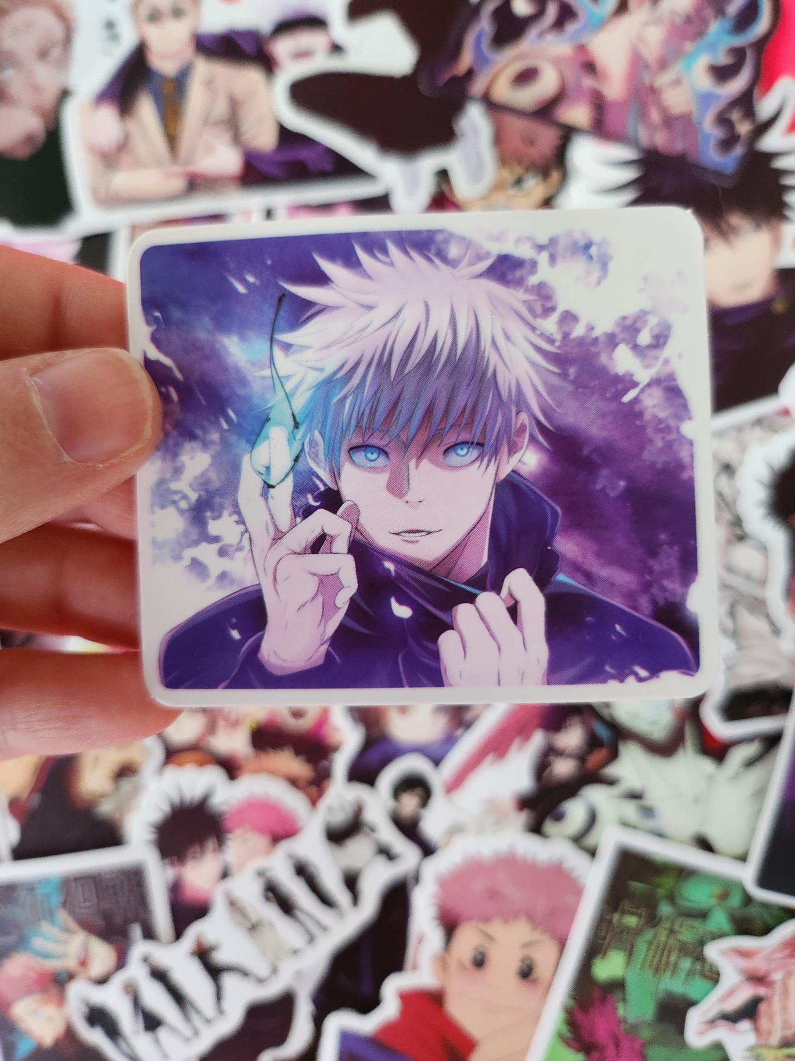 Jujutsu Kaisen Anime Stickers for Laptop, Journal, Scrapbook, Water ...