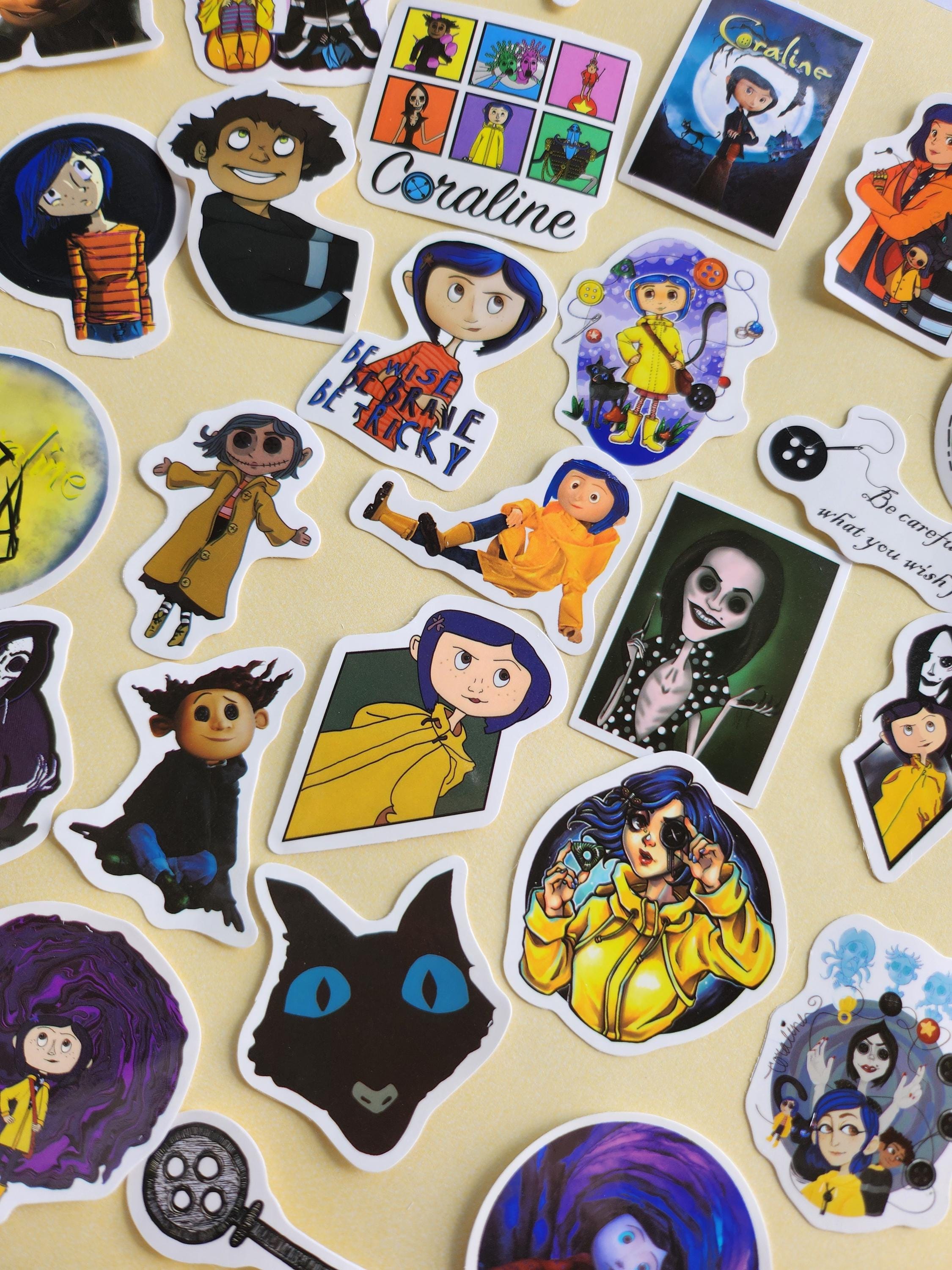 Coraline Vinyl Stickers Mystery Set - Etsy