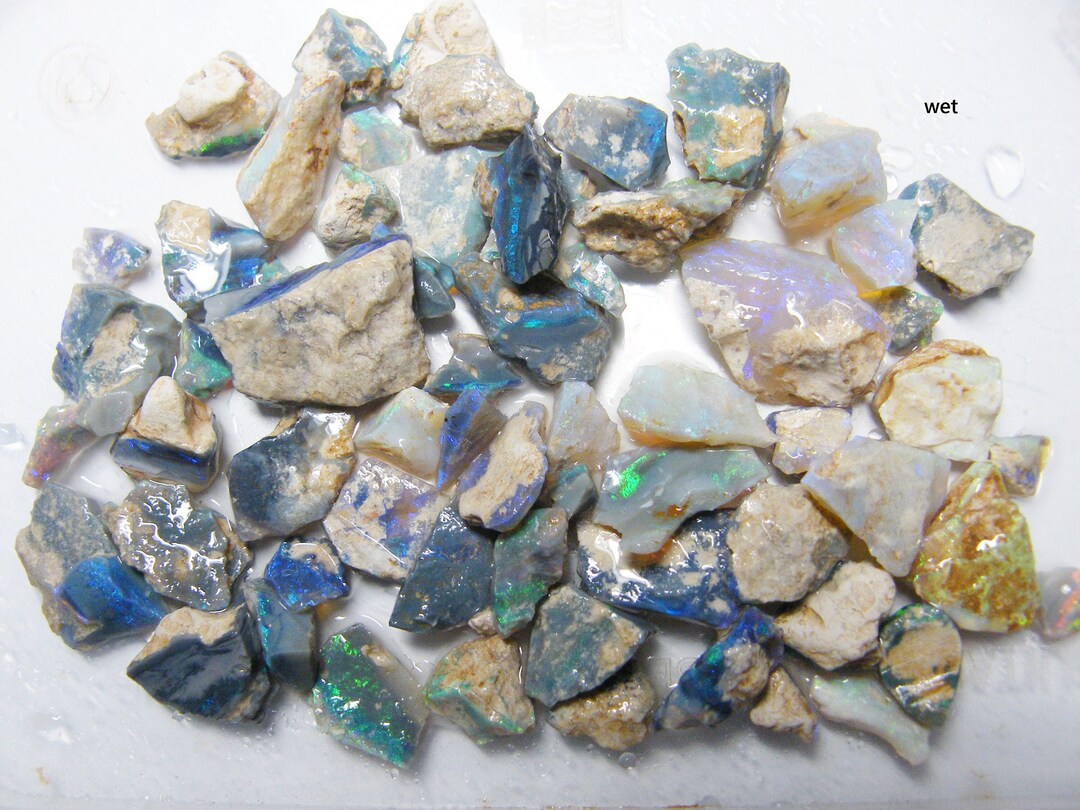 Lightning Ridge Rough Opal for Cutting, 60g - Item 1103241 - Etsy