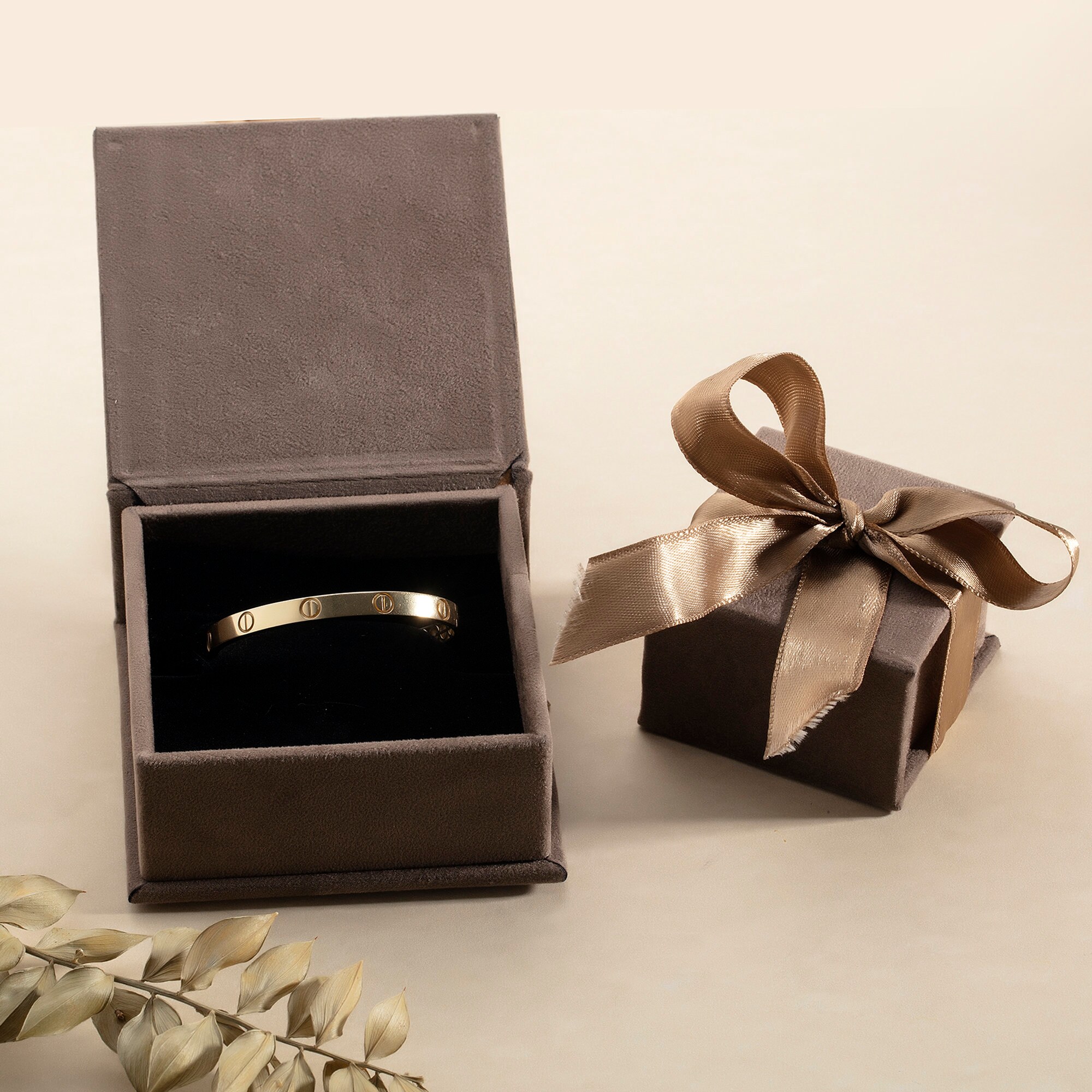 14k Gold Square Shape Diamond Bangle, Solid Gold Cuff Bangle ...