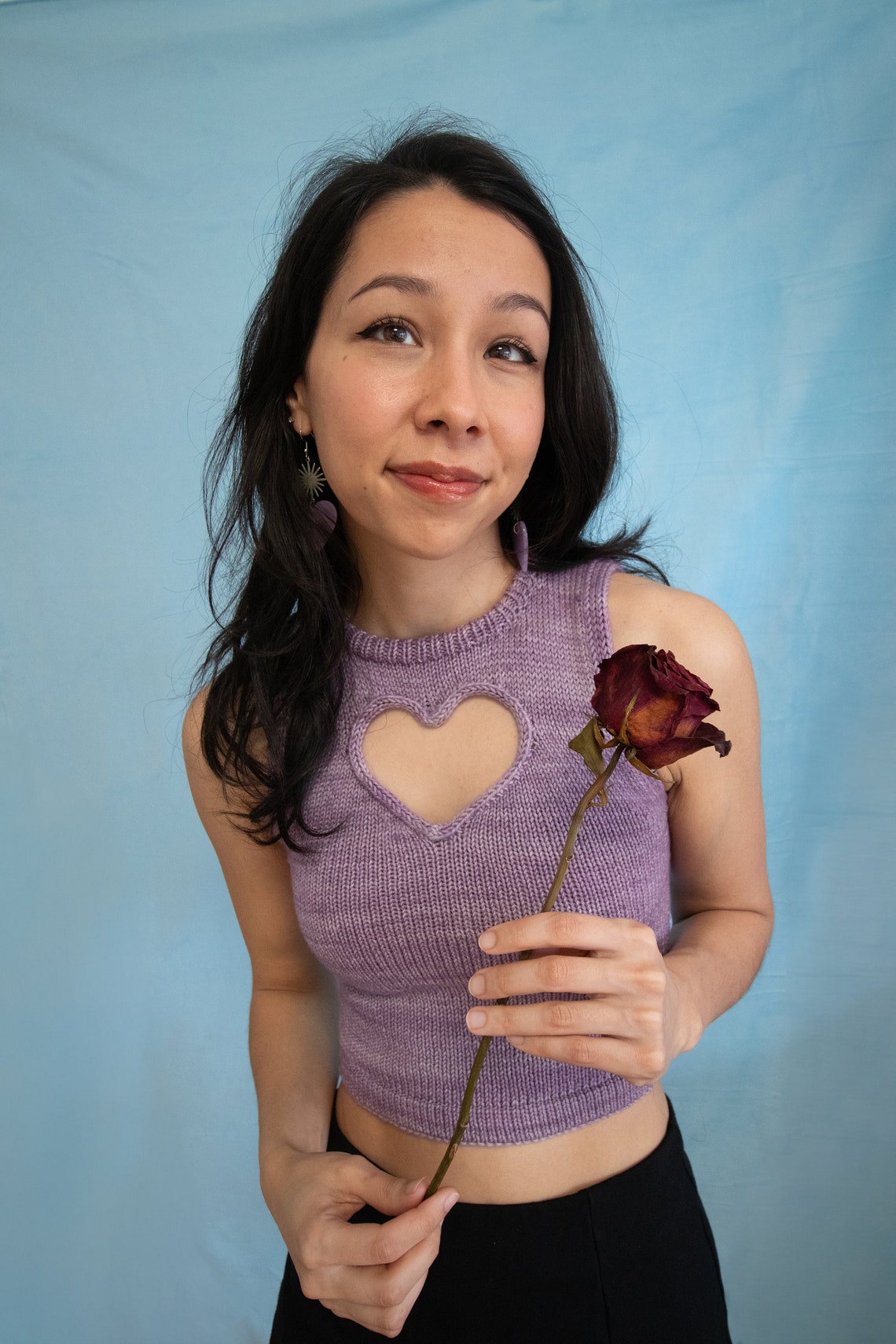 Heartless Top Knitting Pattern - Etsy