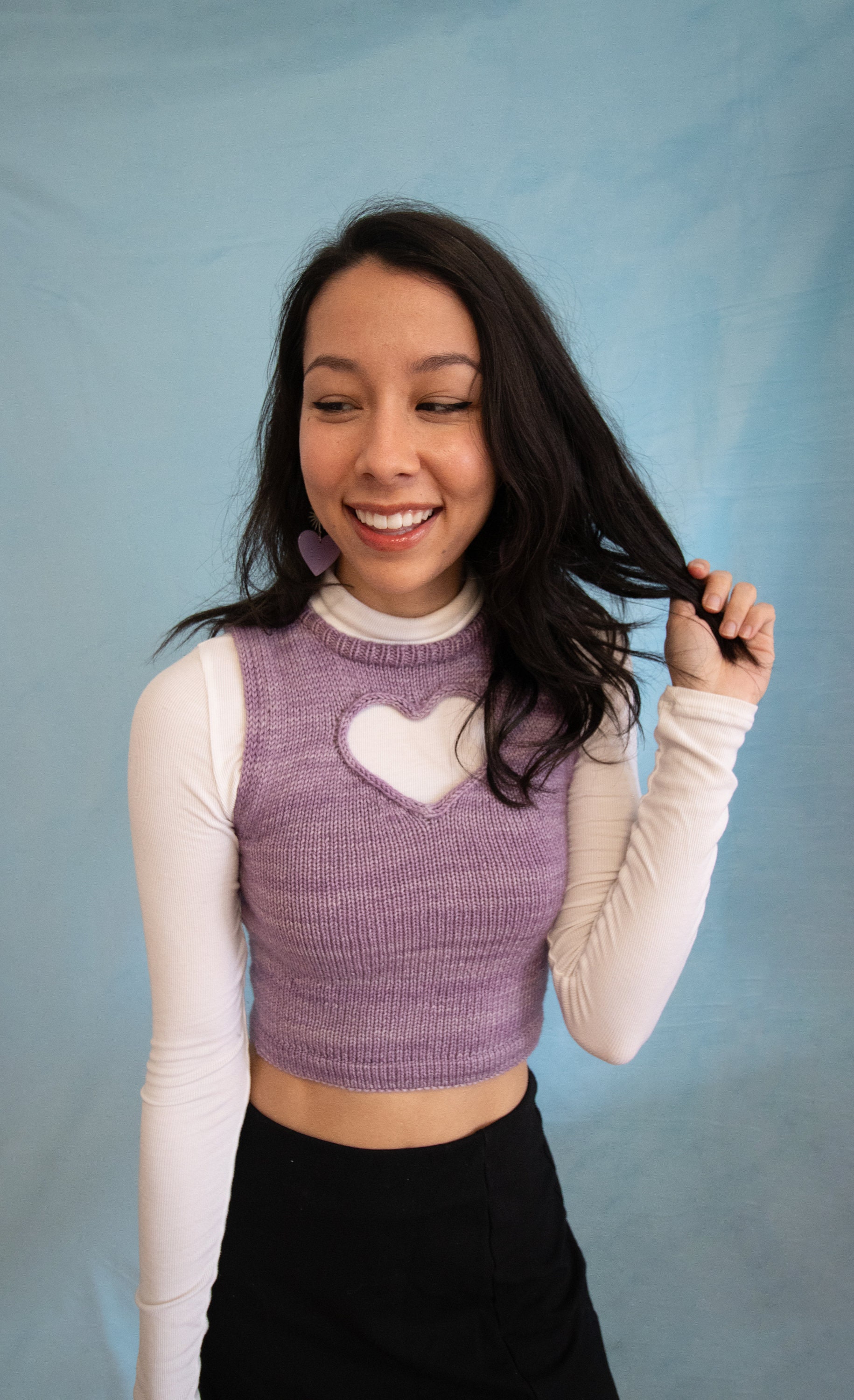 Heartless Top Knitting Pattern - Etsy
