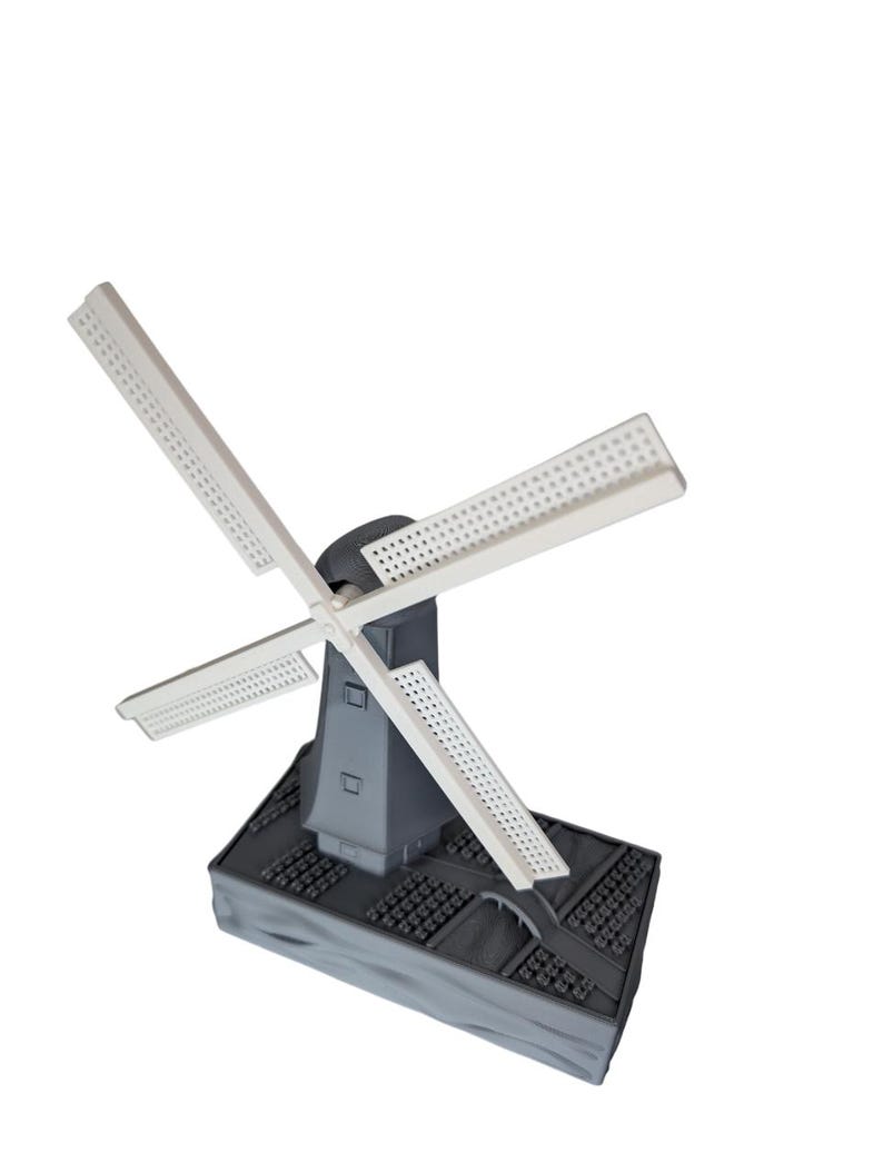 Throne Topper Flush-activated Bathroom Art Decor Windmill for Toilet - Etsy