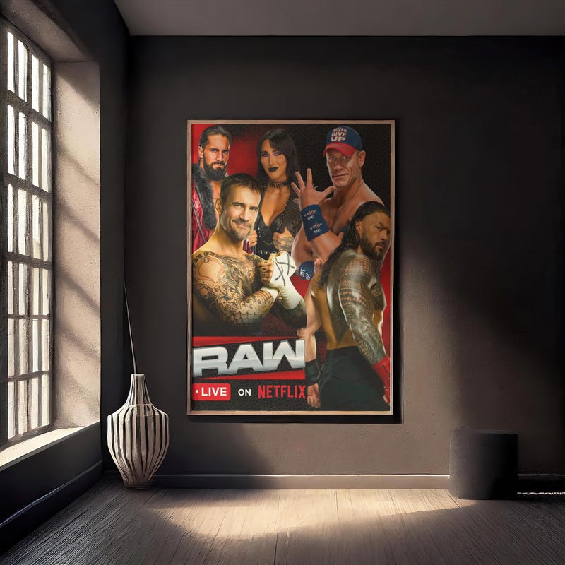 Wwe Wall Decor - Etsy