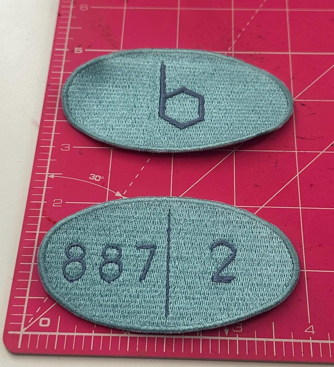 Estradiol/estrace Embroidered Patch Inspired 4”x2” Inches Blue Pill ...