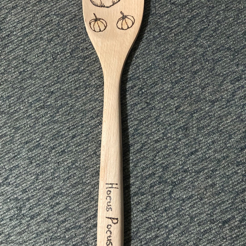 Wood Burned Spoons - Etsy
