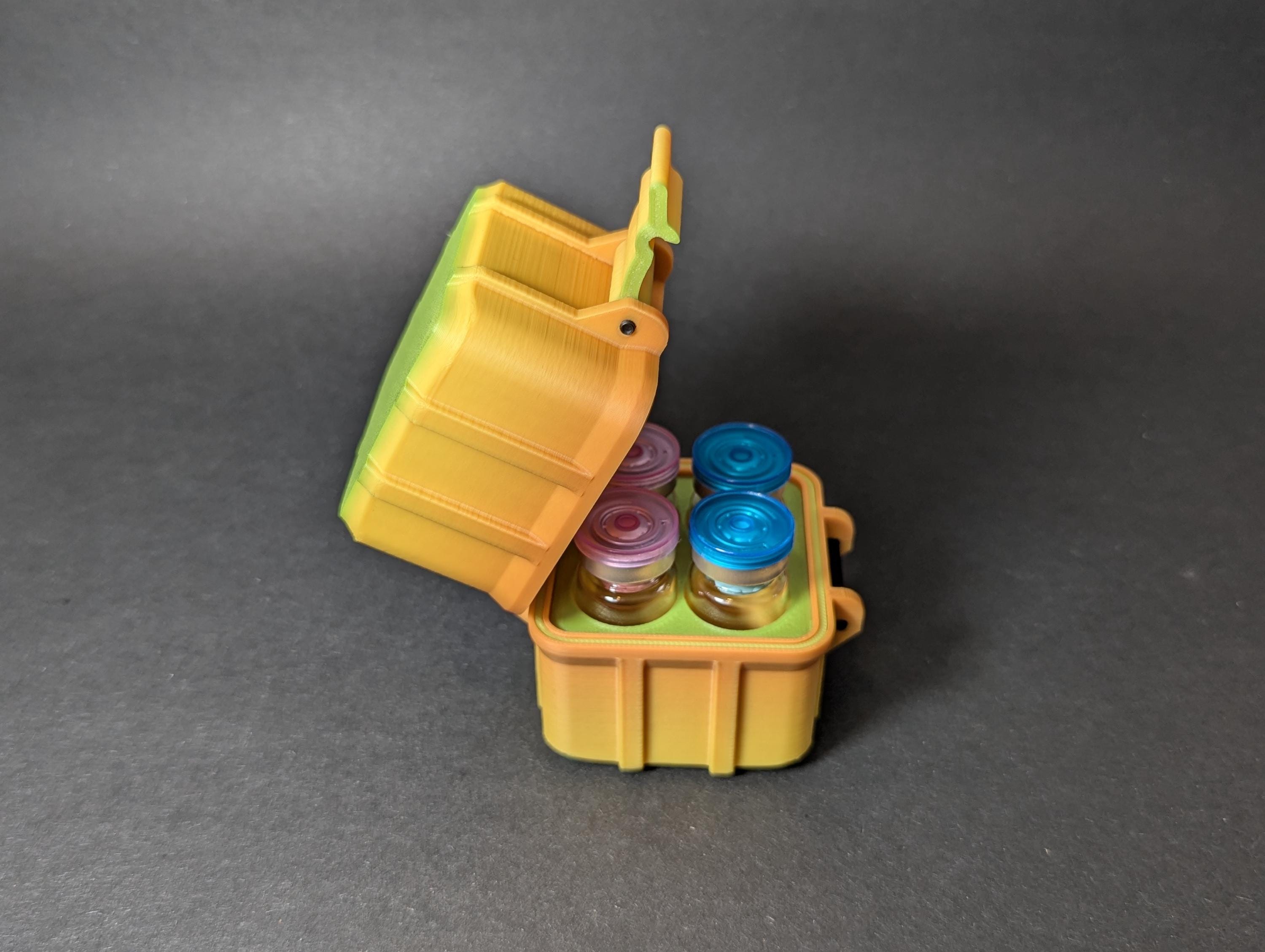 10ml 4 Slot Peptide Insulin Testosterone Vial Storage Container ...