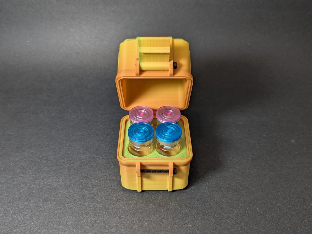 10ml 4 Slot Peptide Insulin Testosterone Vial Storage Container ...
