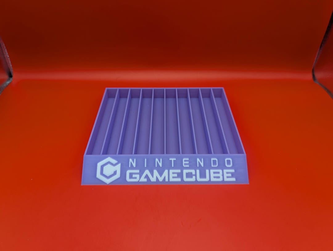 Nintendo Gamecube 10 Games Case Holders - Fits up to 10 Games - 3D Printed Gamecube Game Case ...