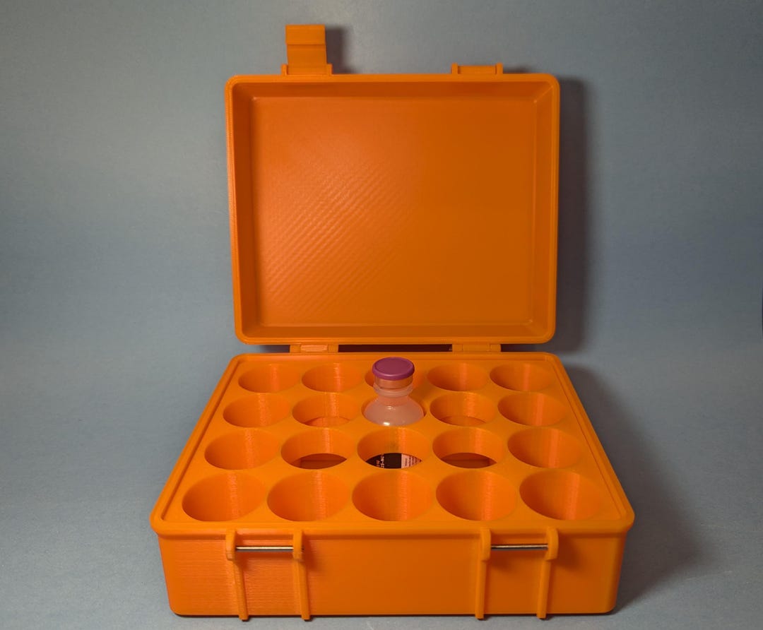 30ml 20 Slot Peptide Insulin Testosterone Vial Storage Container ...