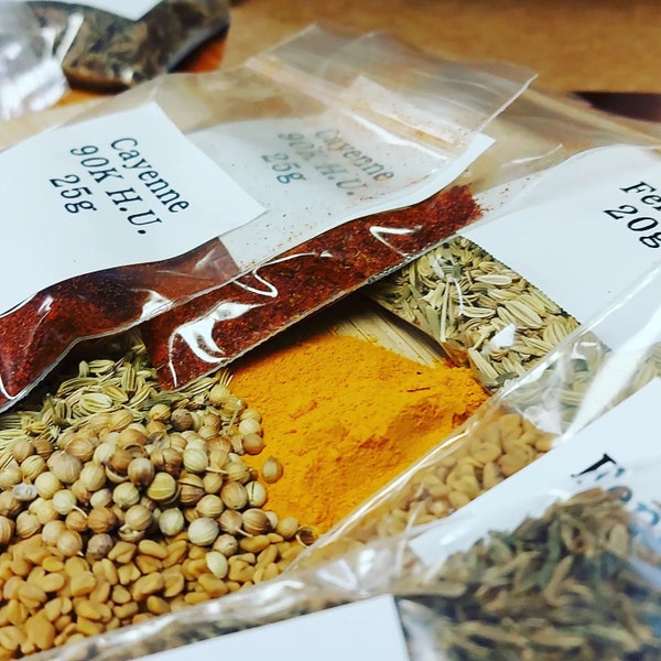 Indian Spice Kit - Etsy UK