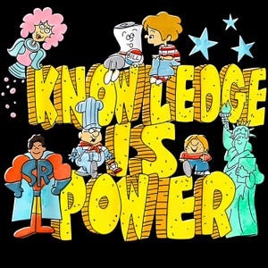 Knowledge is Power, School House Rock, Old School, Kid’s Cartoon ...