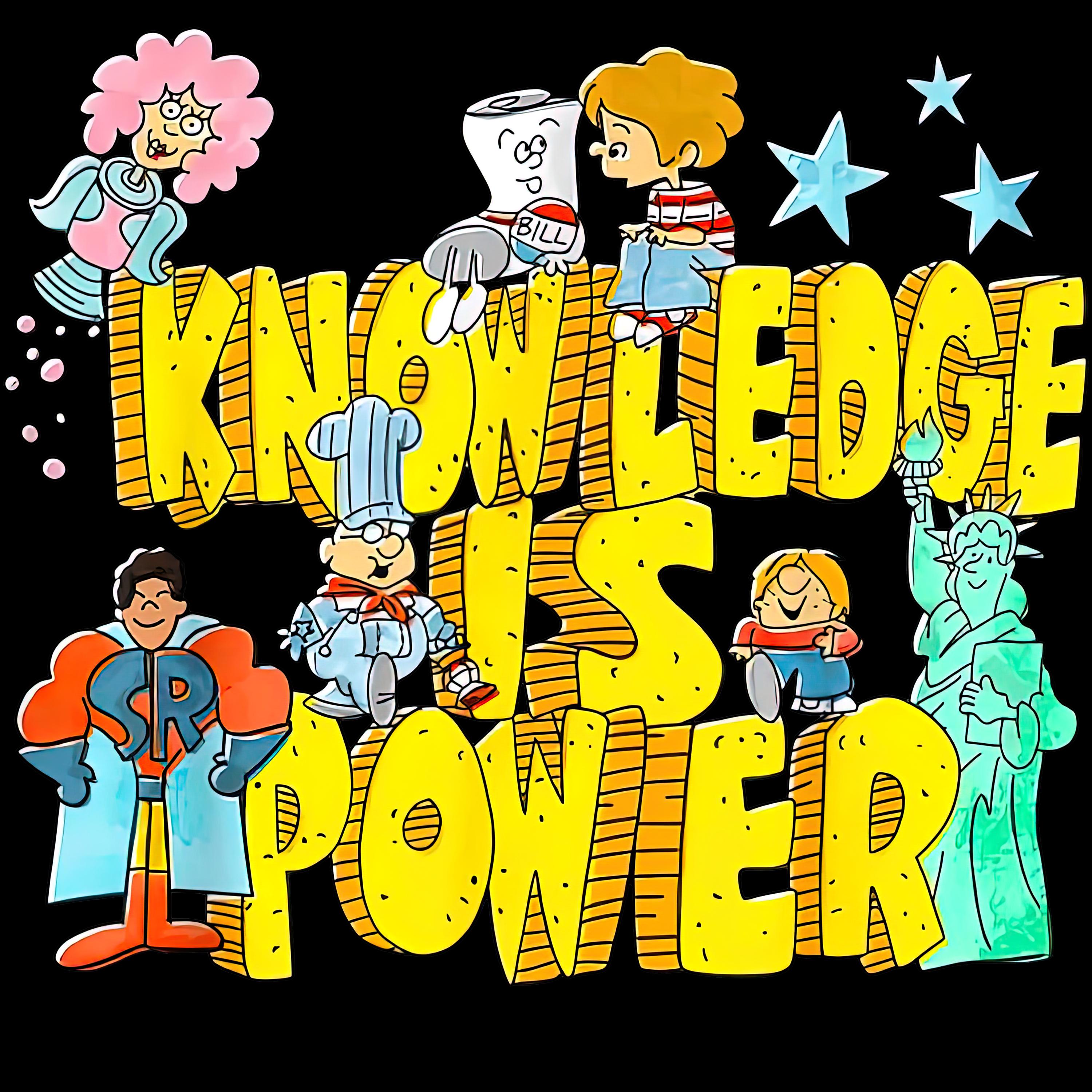 Knowledge is Power, School House Rock, Old School, Kid’s Cartoon ...