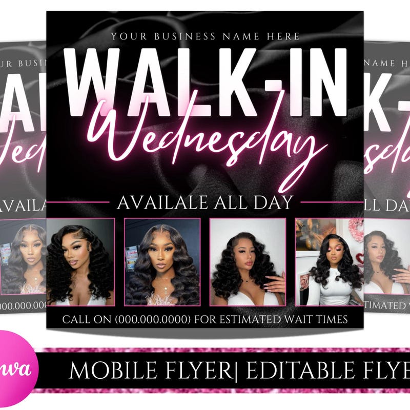 Womans Walk in Hair - Etsy