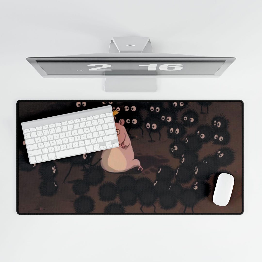 Soot Sprites Mouse Pad, Multiple Sizes, Susuwatari Anime Gift, Office ...