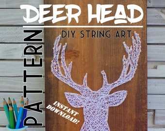 Buck String Art Pattern | Etsy