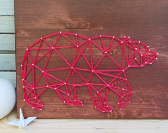 Bear String Art - Etsy