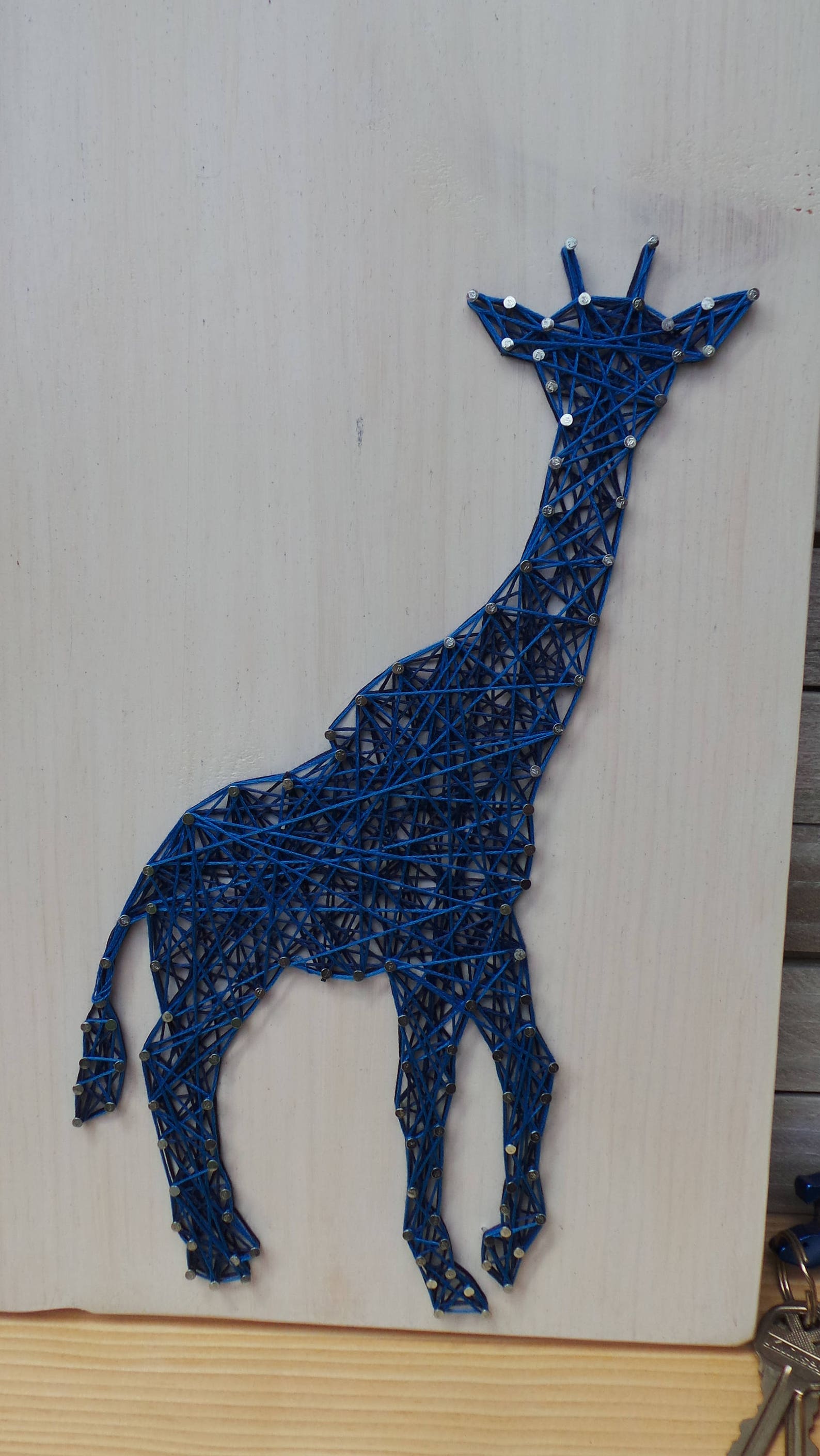 String Art Pattern Gina the Giraffe 11 X 6 - Etsy