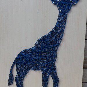 String Art Pattern - Gina the Giraffe - 11" X 6" - Etsy