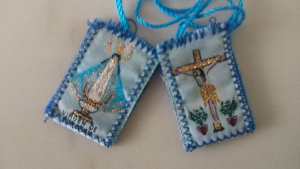 Scapular/escapulario/brown Scapular/religious Scapular/virgen - Etsy Canada