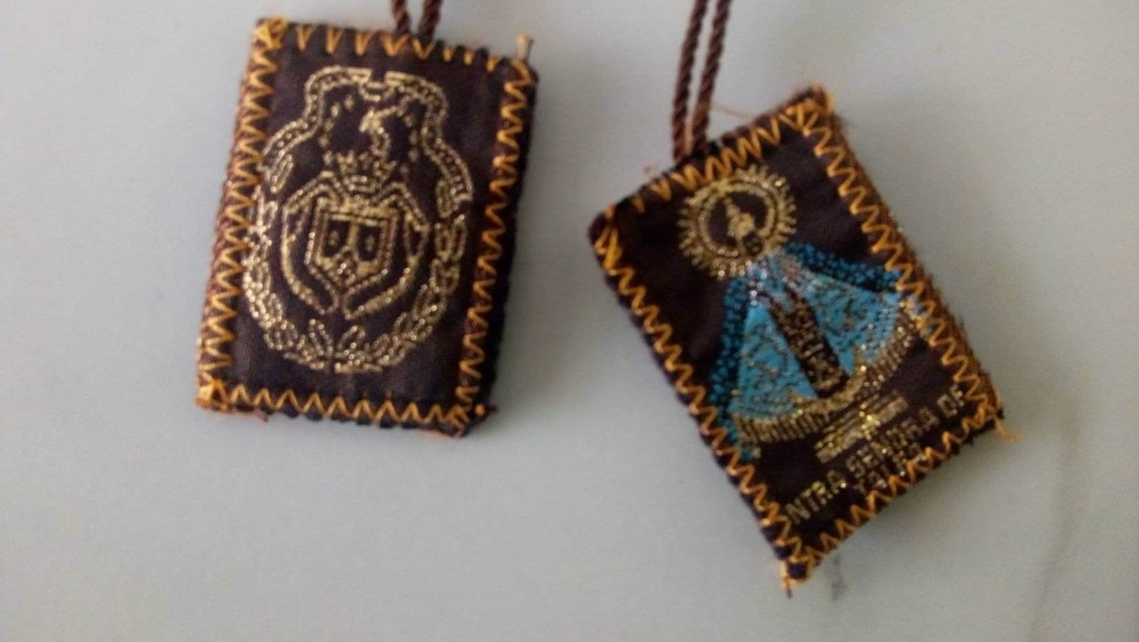 Scapular/escapulario/brown Scapular/religious Scapular/virgen - Etsy Canada