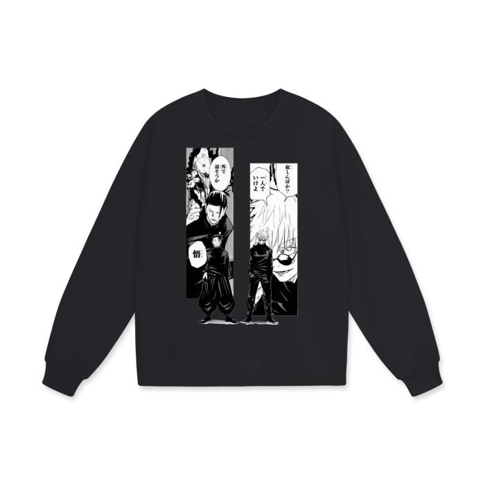 Satoru Gojo and Suguru Geto Streetwear Unisex Heavyweight Drop Shoulder ...