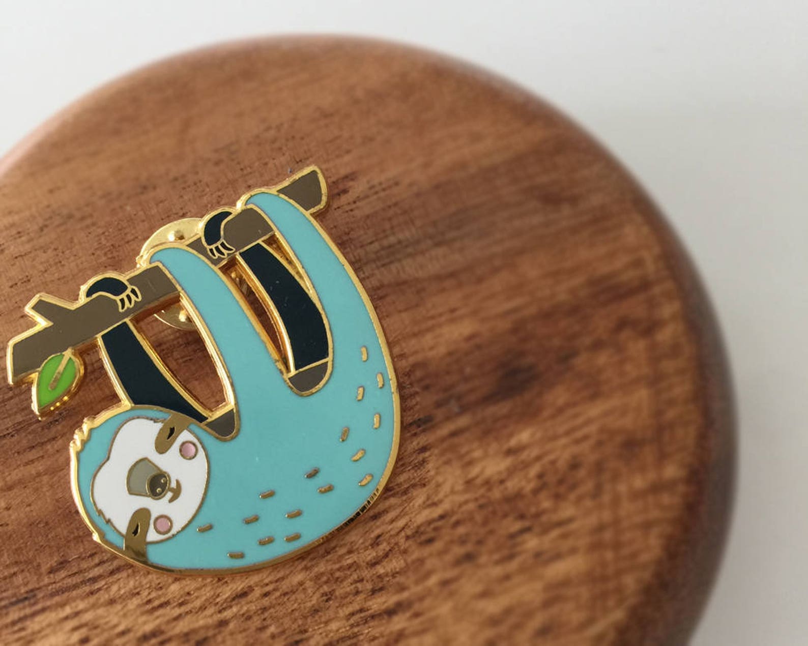 Sloth Enamel Pin - Etsy Canada