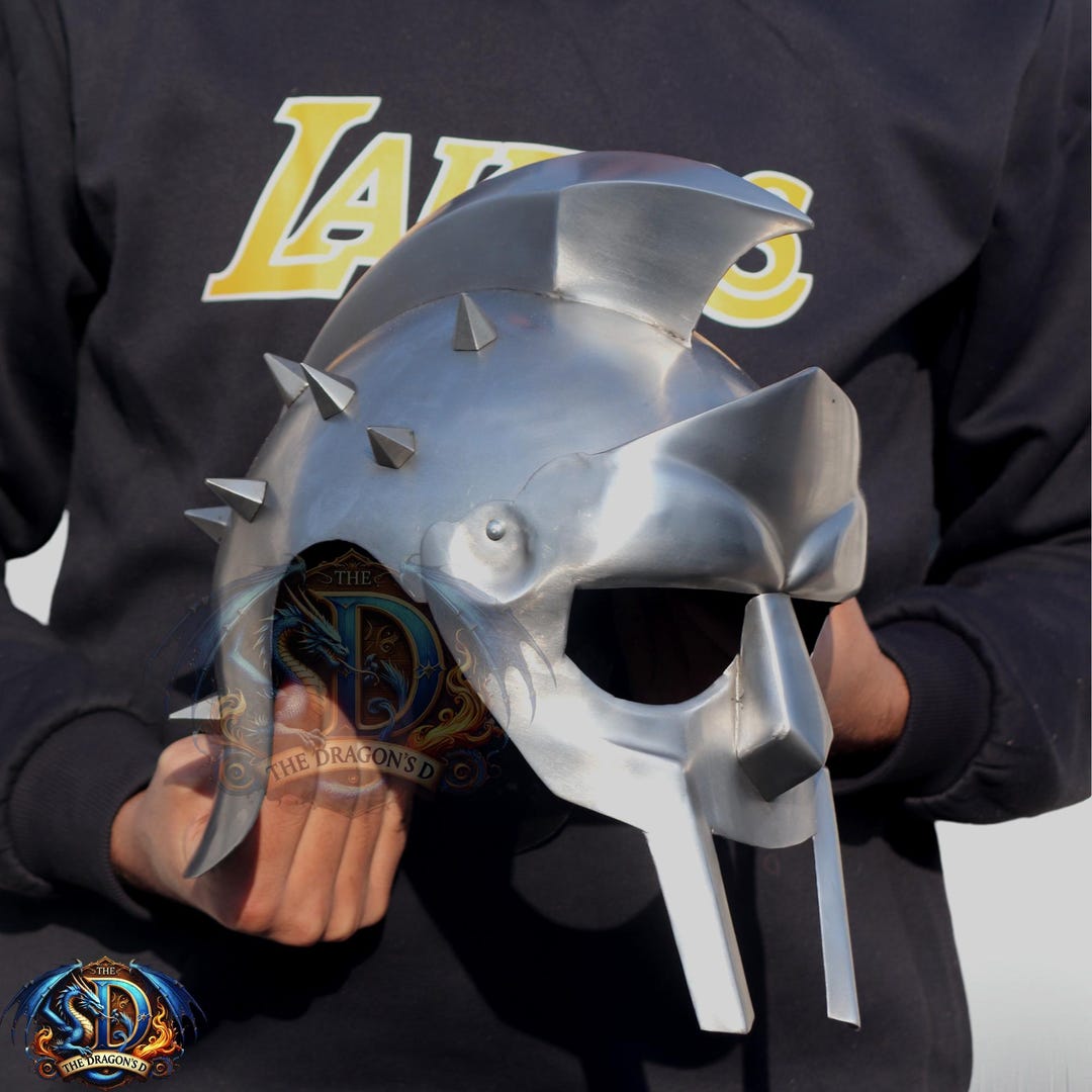 Authentic Roman Centurion Officer's Galea With Ornamental Brass Trim ...