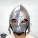 Medieval Dark Warrior Helmet of the Forgotten Realms: A Fearsome Helm ...