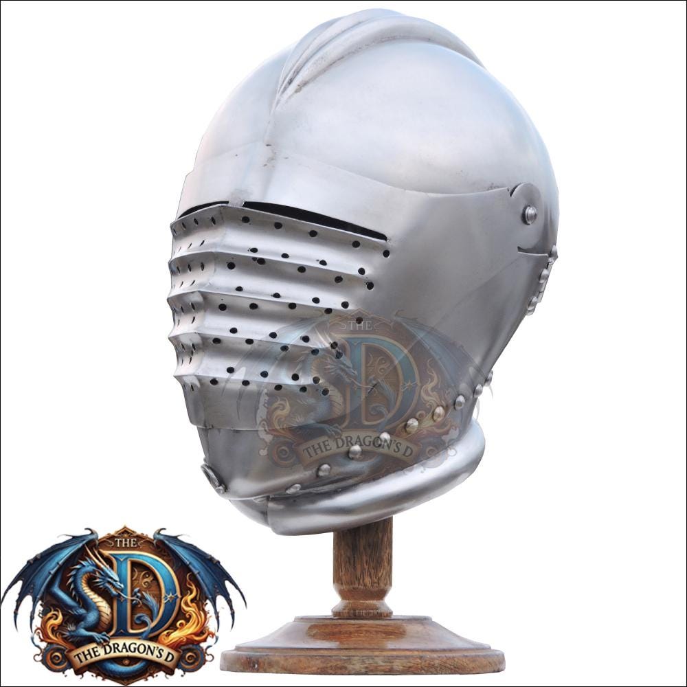 Regal Maximillian Knight Helmet - Etsy