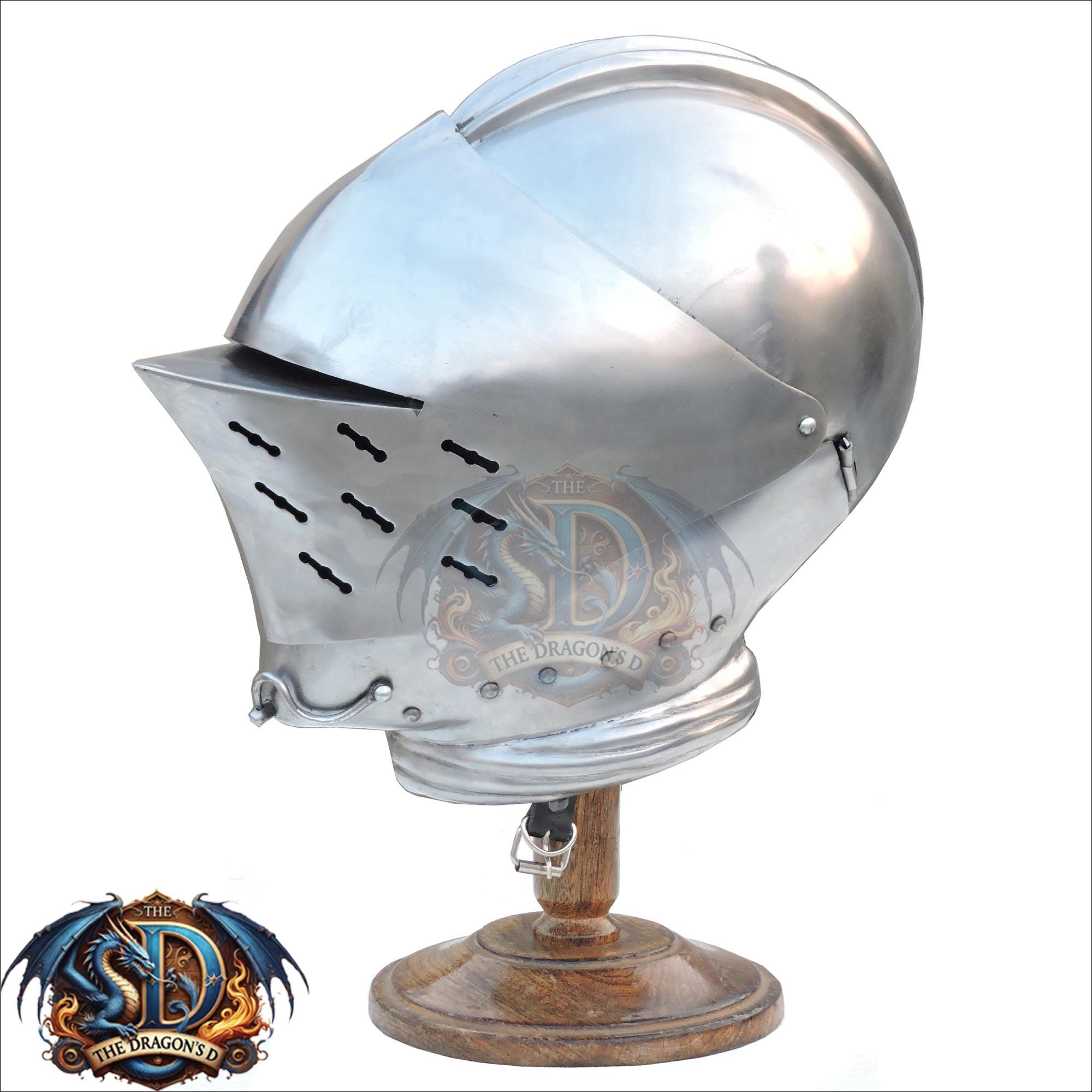 Medieval Tudor Knight's Helmet - Etsy