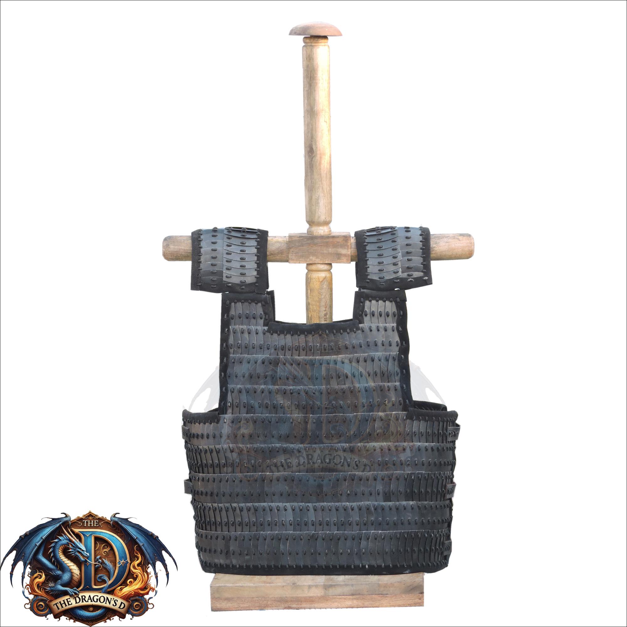 Ancient Armorworks, Lamellar Armor, Blackened Mild Steel Lamellar Armor ...