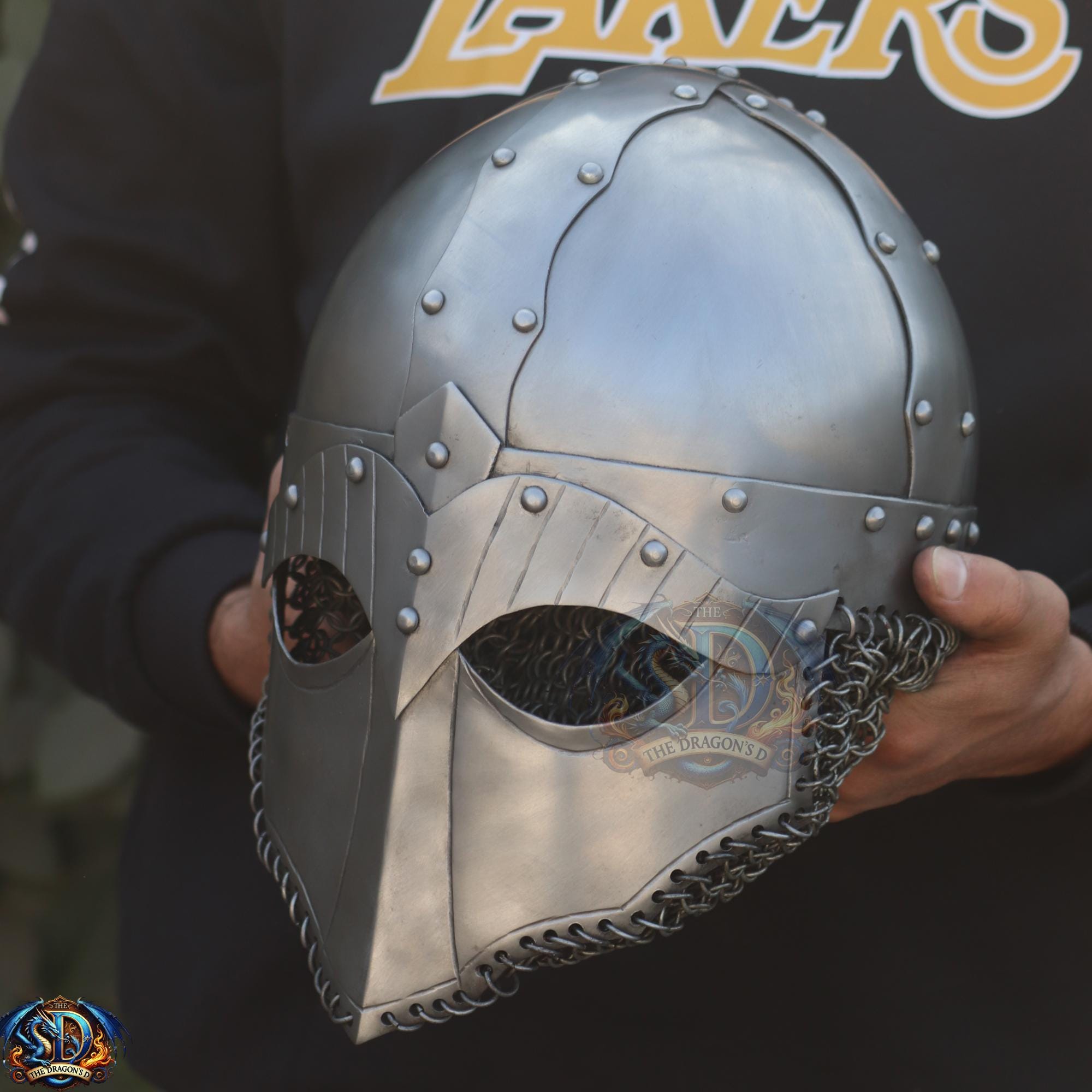 Viking Vendel-style Medieval Helmet Handcrafted Medieval Norse Warrior ...