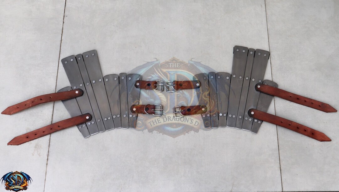Medieval Viking Splinted Hand Bracers - Etsy