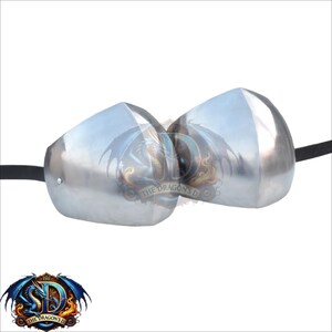 Battle Ready Hardened Knee Cop Armor 4130 Steel - Etsy