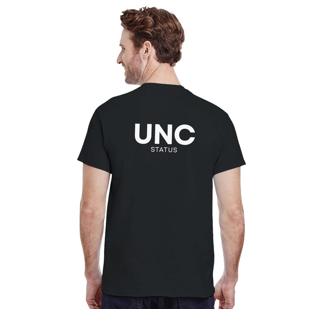 Funny Unc Status Tee, Gen Z Viral Meme T-shirt, Men's Trendy Graphic ...
