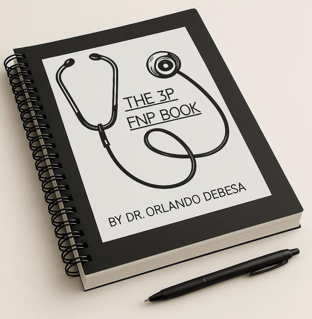 3P Exam Review Book for Nurse Practitioners, FNP Study Guide - Etsy