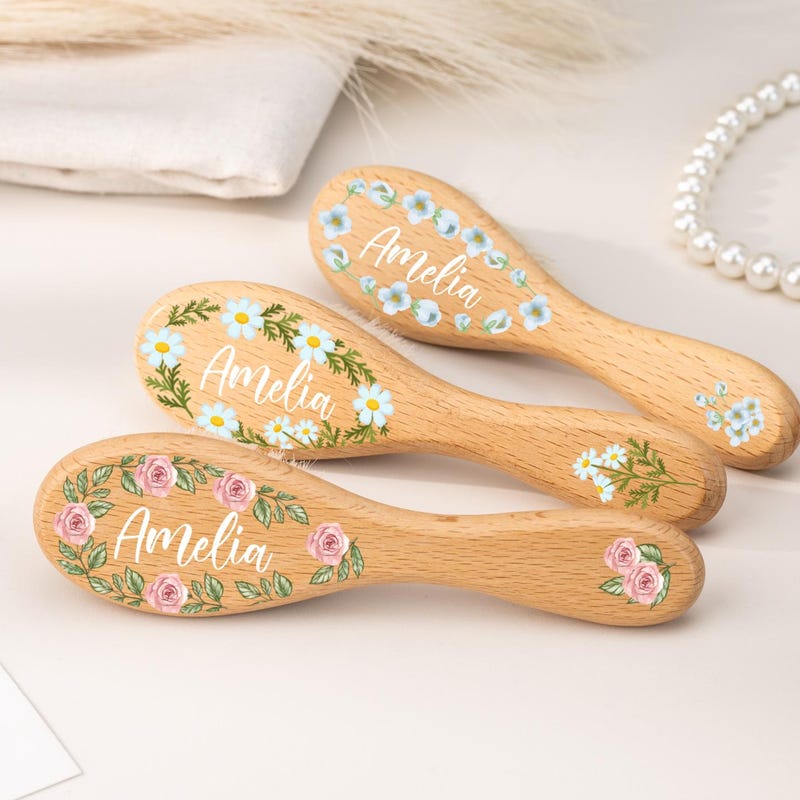 Custom New Born Brush - Etsy UK