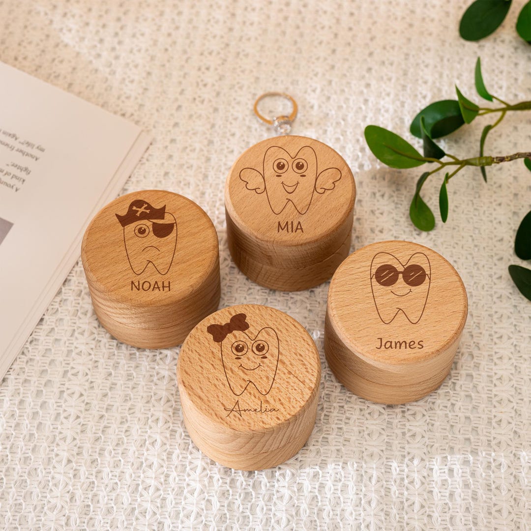 Custom Tooth Fairy Box,personalised Mini Keepsake Box,personalized Baby ...