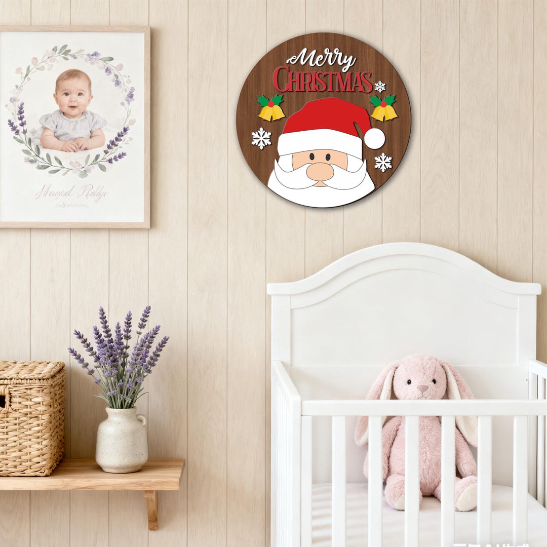 Baby First Christmas Sign, Christmas 2025 Gift for Kid, Personalized ...