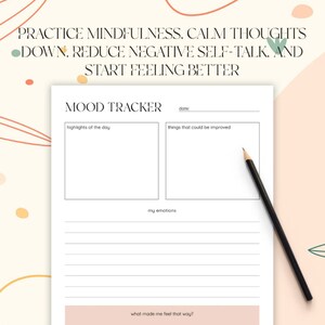 Anxiety Therapy Journal, Anxiety Diary, Self Care Planner, DBT Journal ...