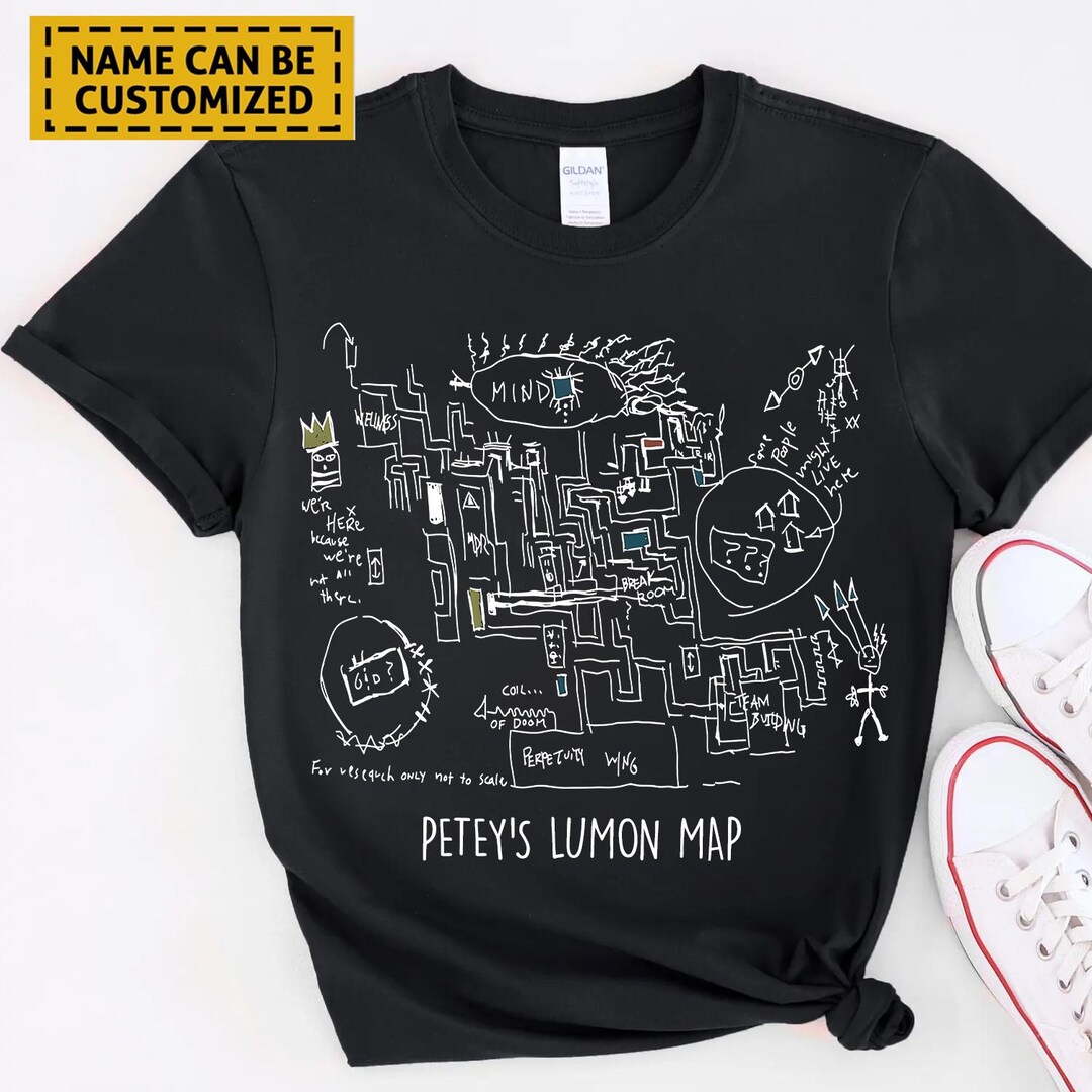 Petey's Lumon Map (severance), Vintage Severance Shirt, Severance ...