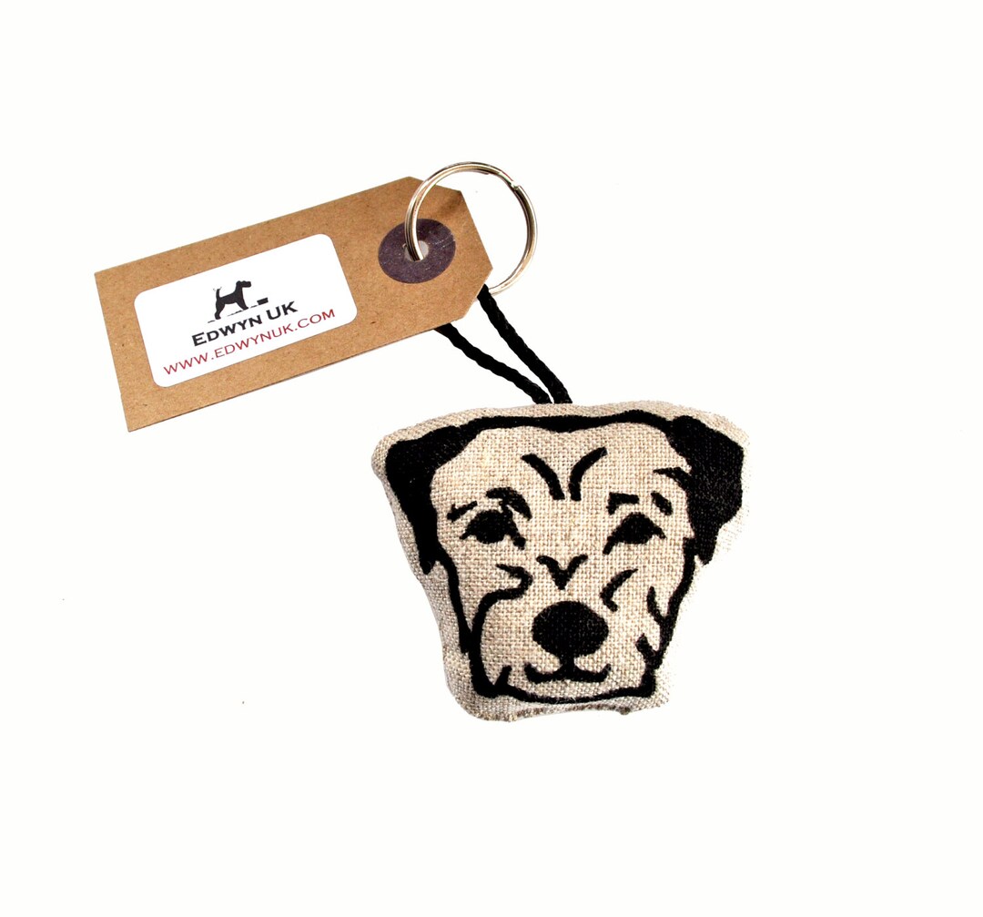Border Terrier Keyring Natural - Etsy