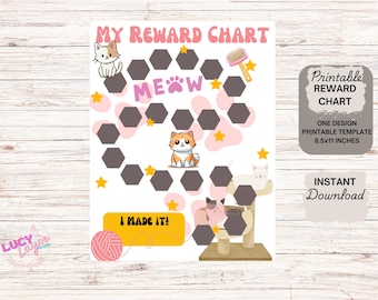 Printable Football Reward Chart, REWARD Sticker Chart, Potty Training ...