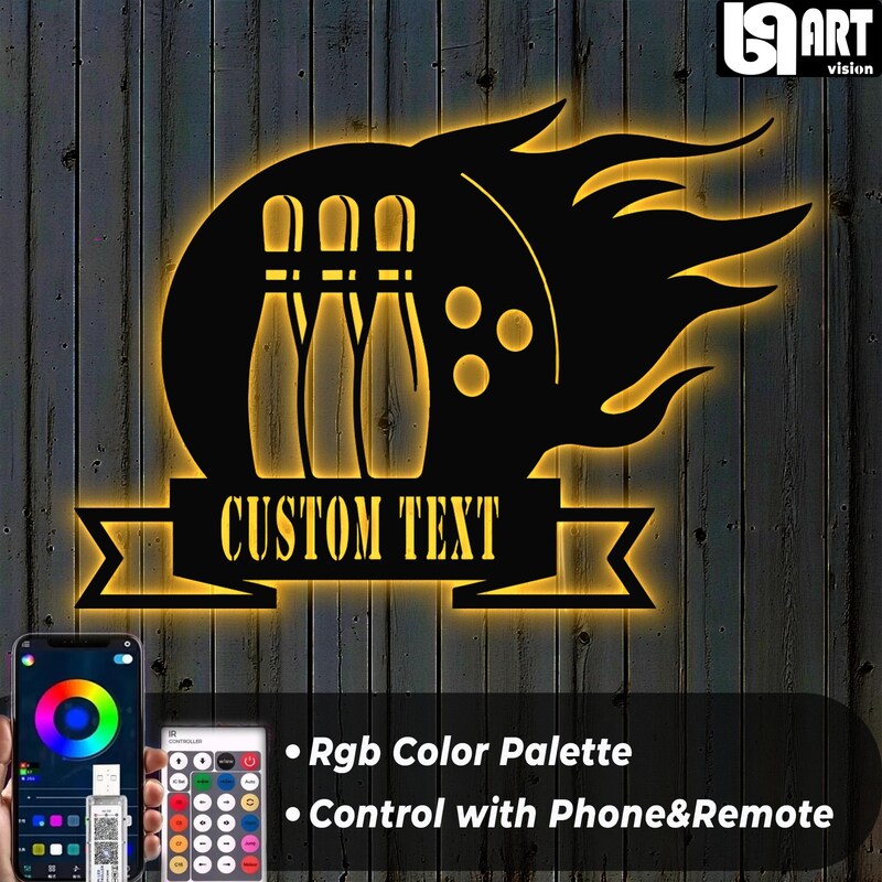 Bowling Alley Sign - Etsy